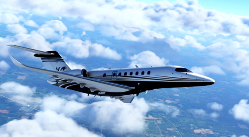 Cessna Citation Longitude N1WP » Microsoft Flight Simulator