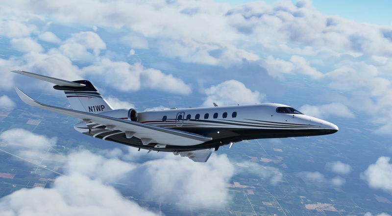 Cessna Citation Longitude N1WP for Microsoft Flight Simulator | MSFS