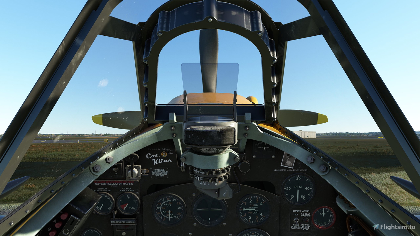 Col. Klink Gripper Sim Spitfire Mk IXc (Unofficial) pour Microsoft ...