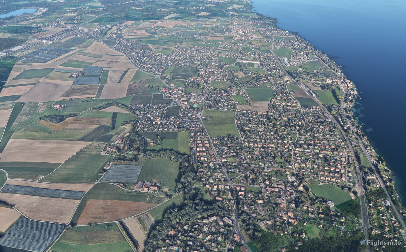 Coppet / Commugny - Switzerland for Microsoft Flight Simulator | MSFS