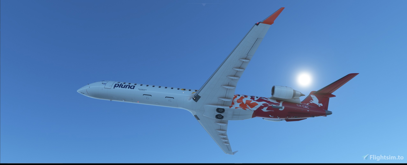 CRJ-900 CX-CRC PLUNA Primeras Líneas Uruguayas de Navegación Aérea for ...