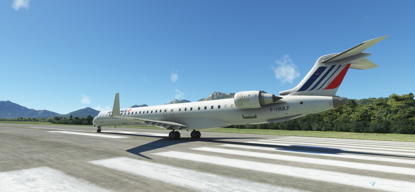 CRJ1000 AIR FRANCE BY BRITAIR - F-HMLF - HIGH QUALITY MSFS for ...