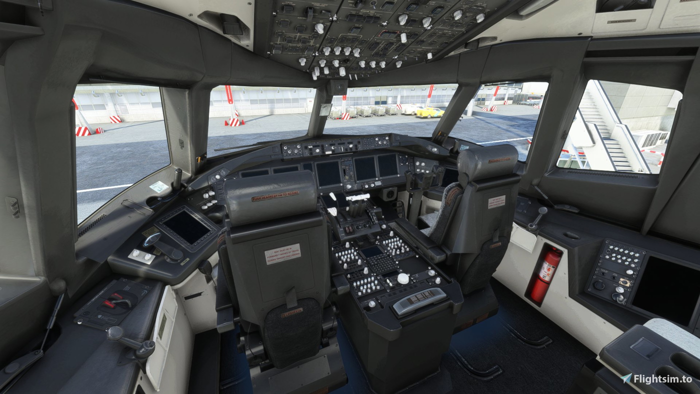 CS 777 - New Gray Cockpit Textures for Microsoft Flight Simulator | MSFS