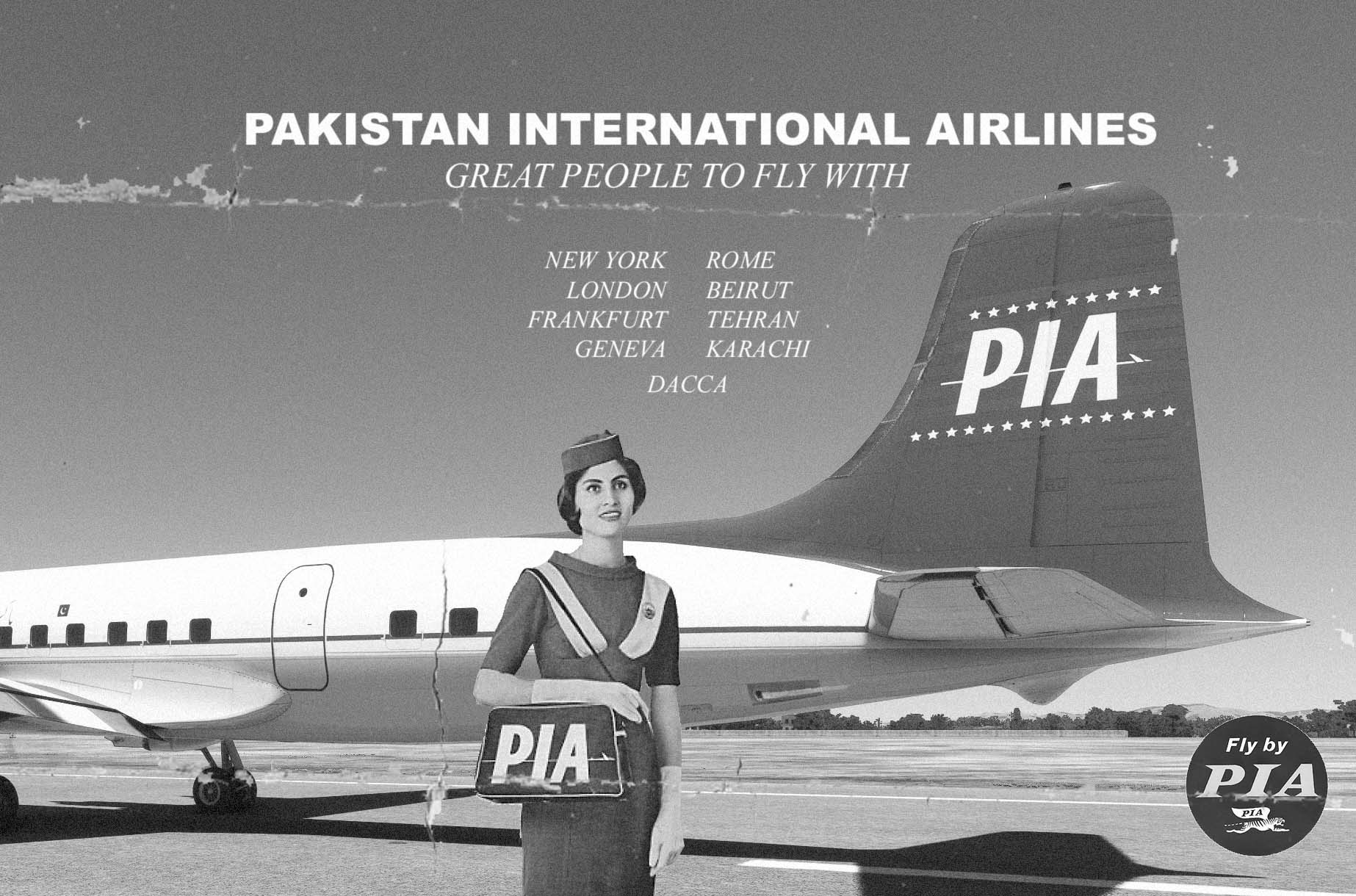 [DC-6B] Pakistan International Airlines (PIA) Livery - Retro - MSFS Add ...