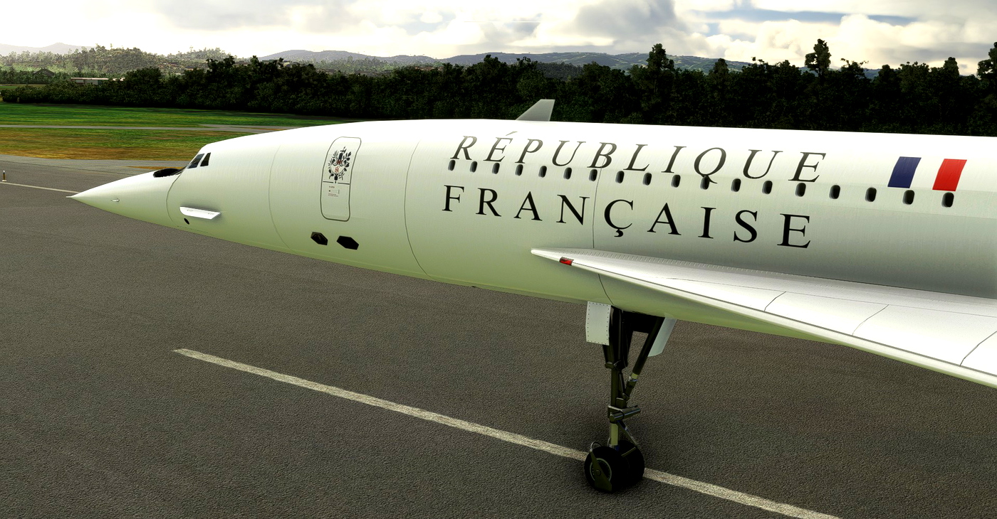 DC Design Concorde France Air Force "Republique Française" (ETEC - VIP ...