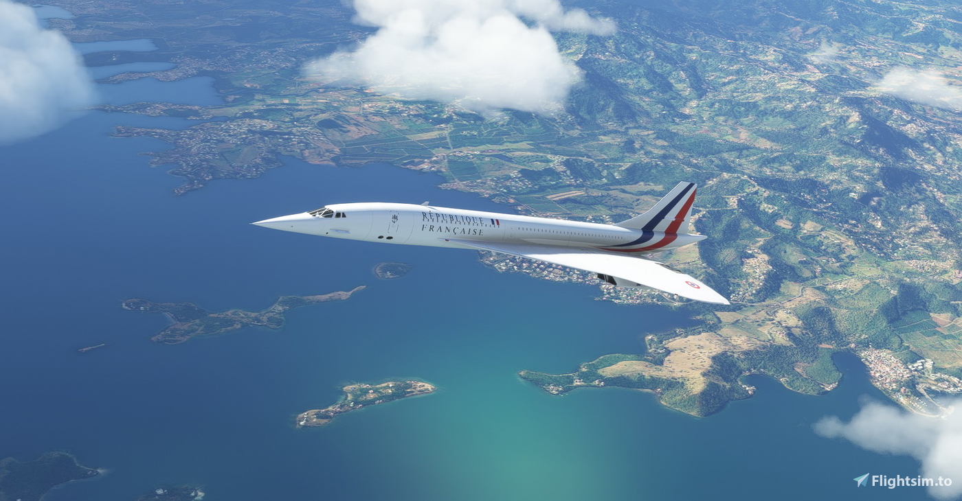 DC Design Concorde France Air Force "Republique Française" (ETEC - VIP ...