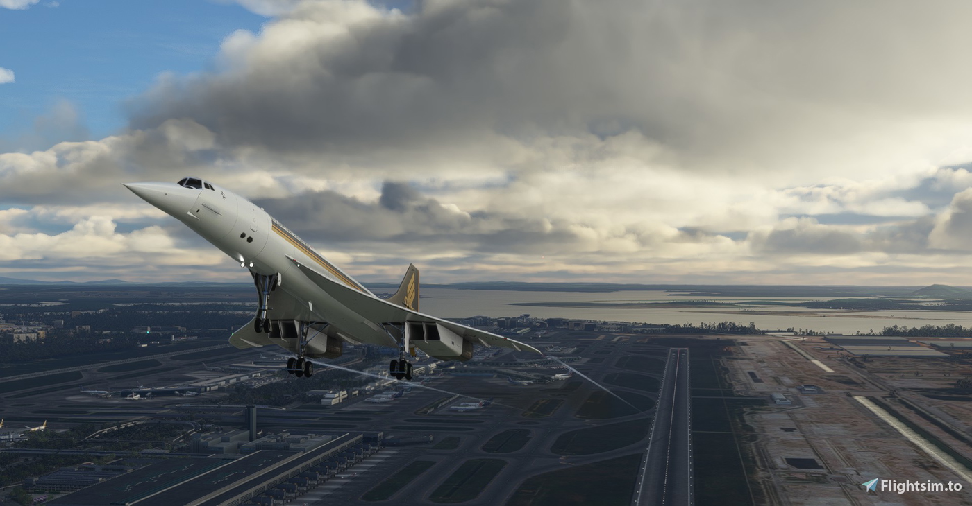 DC Design Concorde Singapore Airlines pour Microsoft Flight Simulator ...