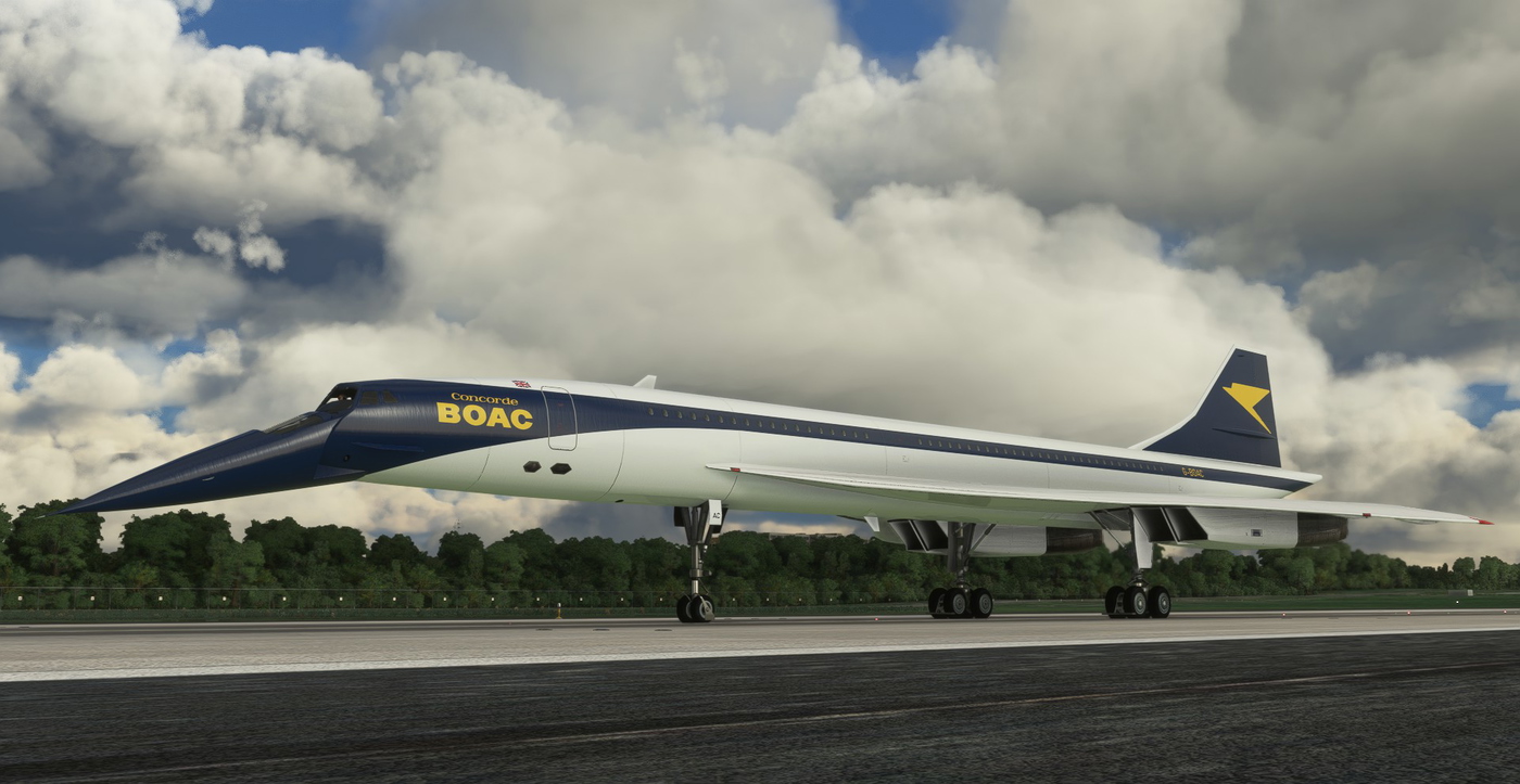 DC Designs Concorde G-BOAC/ British Overseas Airways Corporation / B.O ...