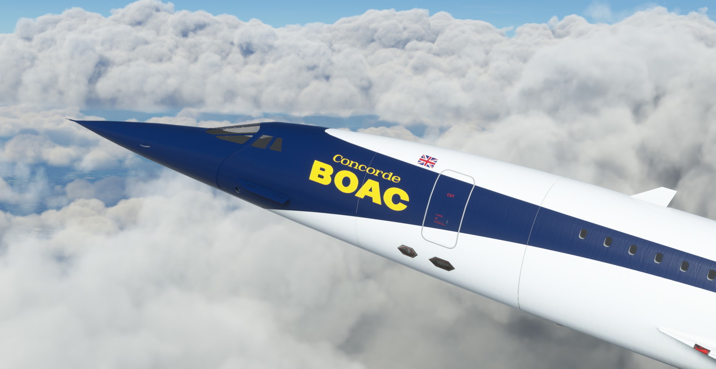 DC Designs Concorde G-BOAC/ British Overseas Airways Corporation / B.O ...