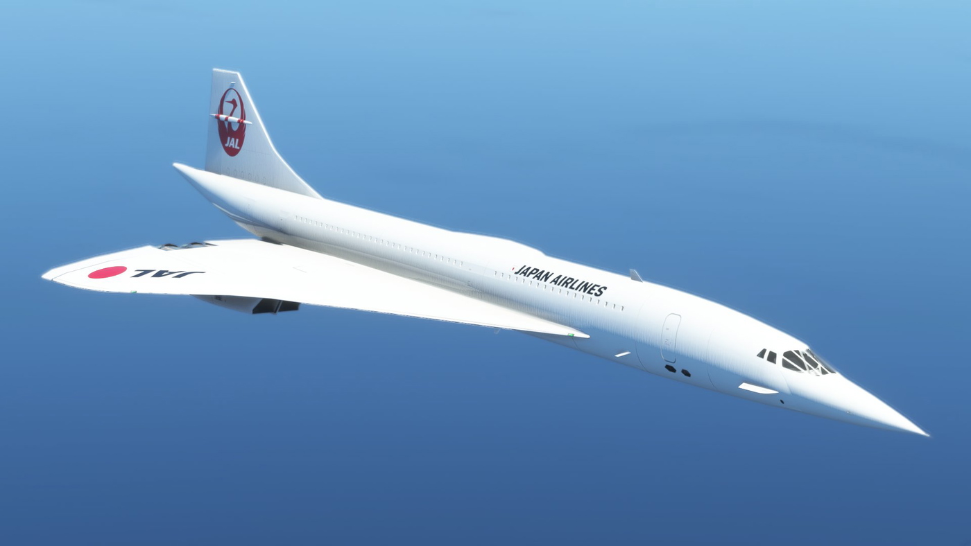 Japan Airlines Concorde JAL Japan Airlines Concorde | Model Aircraft
