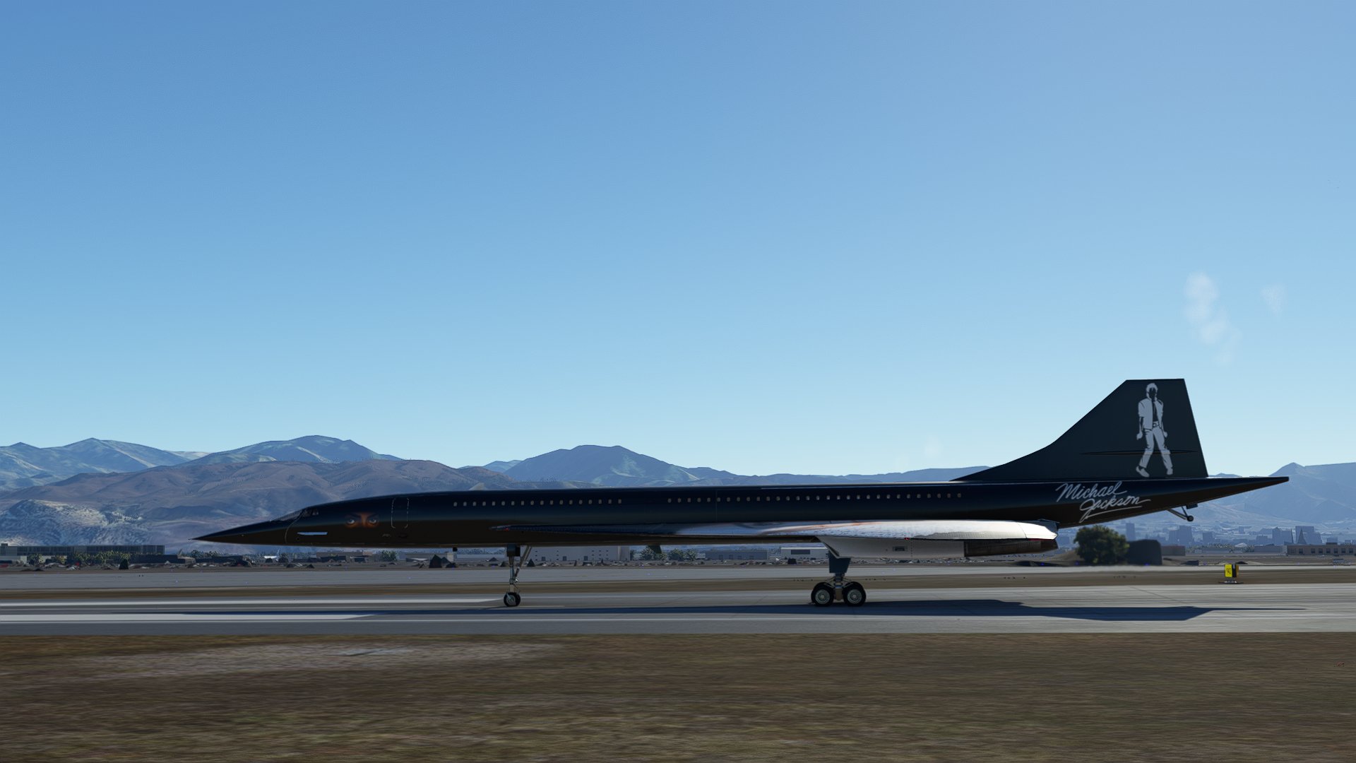 DC Designs Concorde "Michael Jackson Tribute" for Microsoft Flight ...