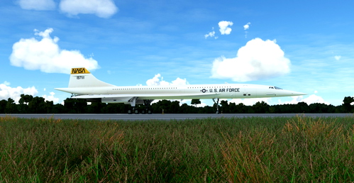 DC Designs Concorde NASA / US Air Force / USAF » Microsoft Flight Simulator