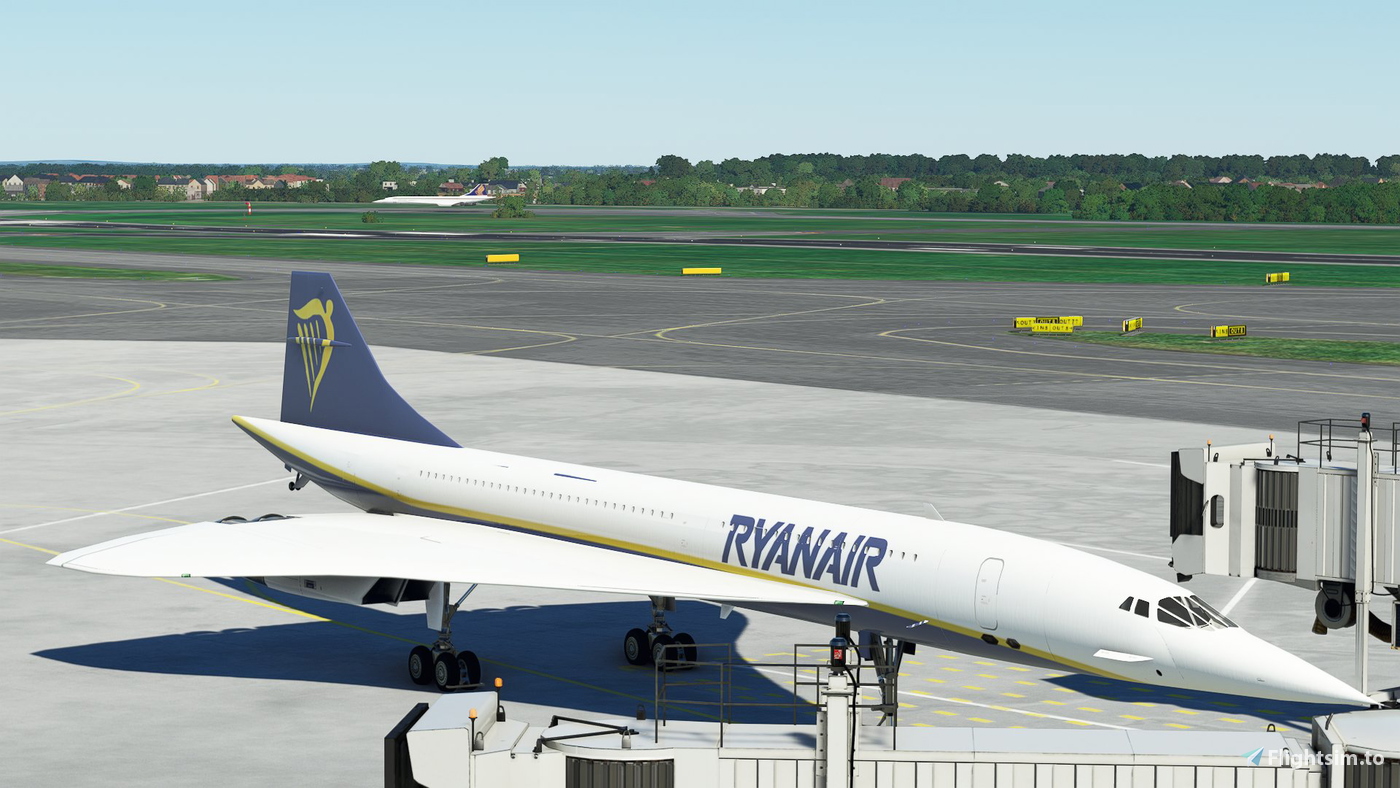 DC Designs Concorde RYANAIR for Microsoft Flight Simulator | MSFS