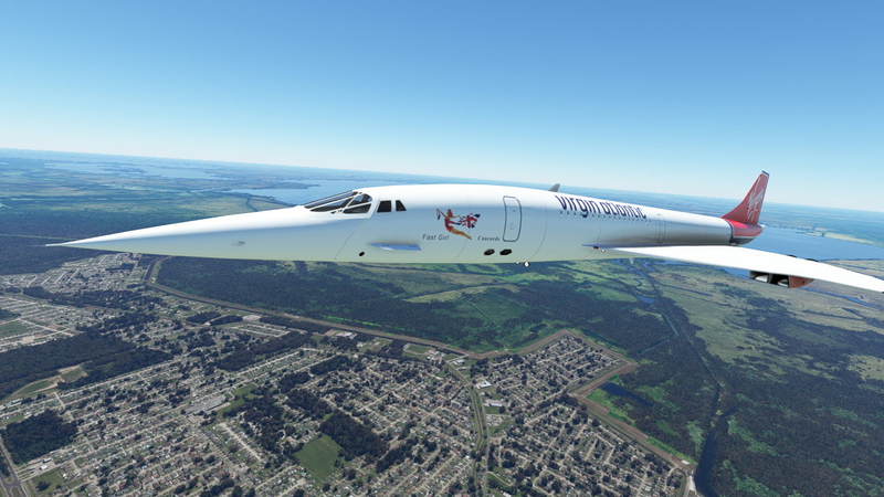 DC Designs Concorde Liveries for Microsoft Flight Simulator | MSFS