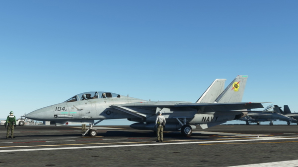 DC Designs F-14D VF-2 Bounty Hunters Line for Microsoft Flight ...
