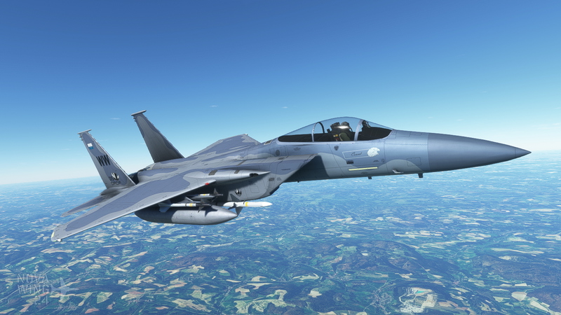 DC Designs F-15 Ace Combat LRSSG Pack for Microsoft Flight Simulator | MSFS