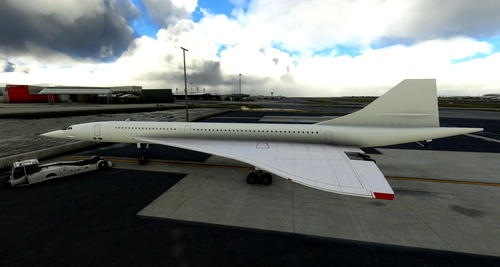 DCDesigns Concorde Paint Kit » Microsoft Flight Simulator