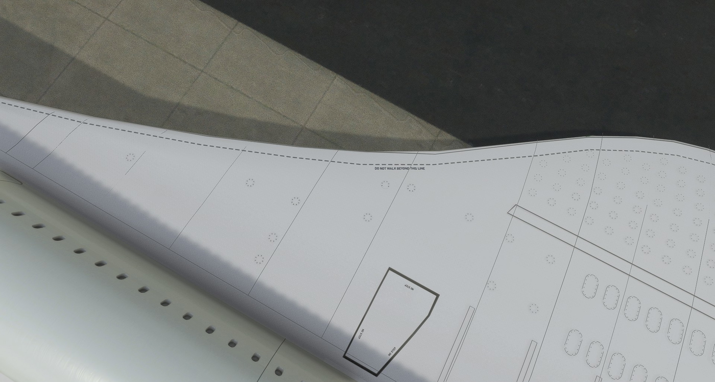 DCDesigns Concorde Paint Kit для Microsoft Flight Simulator | MSFS