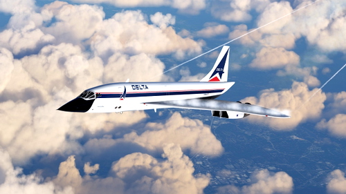 Delta (Widget) Concorde [8K] - DC Designs for Microsoft Flight ...