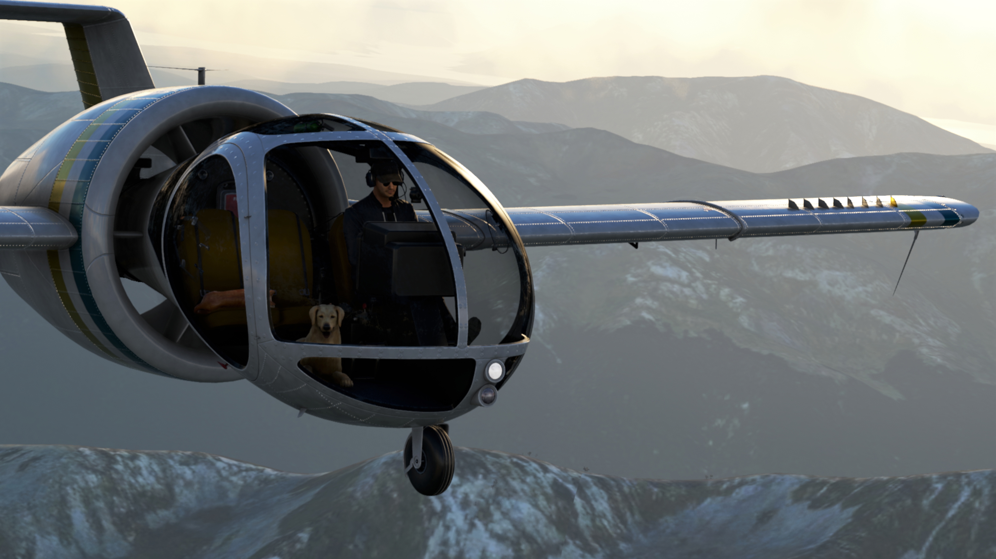Got Friends - EA-7 Edgley Optica for Microsoft Flight Simulator | MSFS