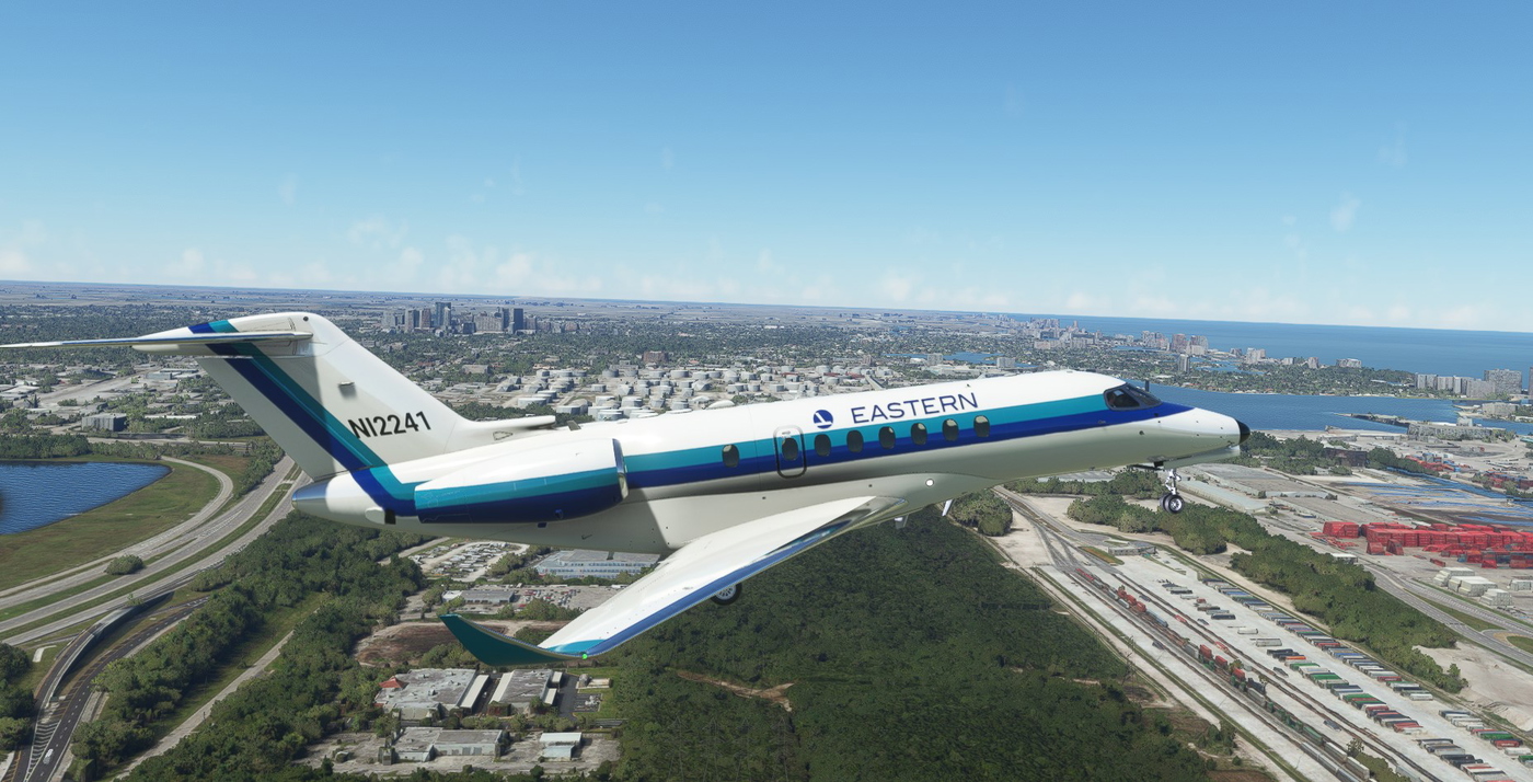 EASTERN AIRLINES Cessna Longitude CLASSIC for Microsoft Flight ...