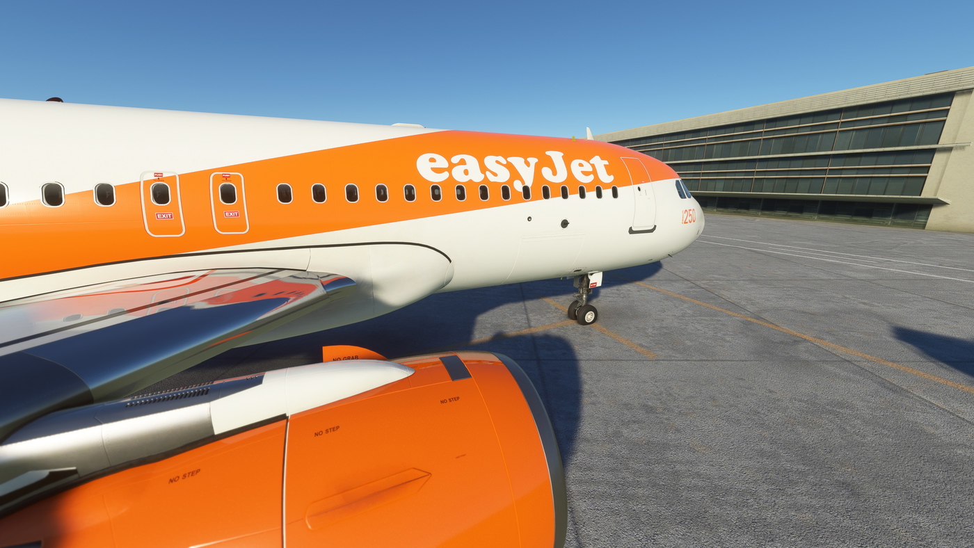EASYJET 250th MESH LIVERY FOR ASOBO A320 NEO のために Microsoft Flight ...