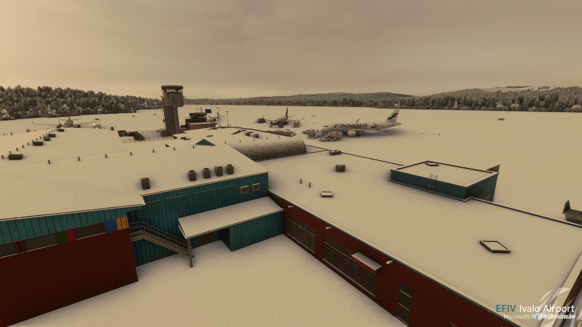 M'M Simulations - EFIV - Ivalo Airport for Microsoft Flight Simulator ...