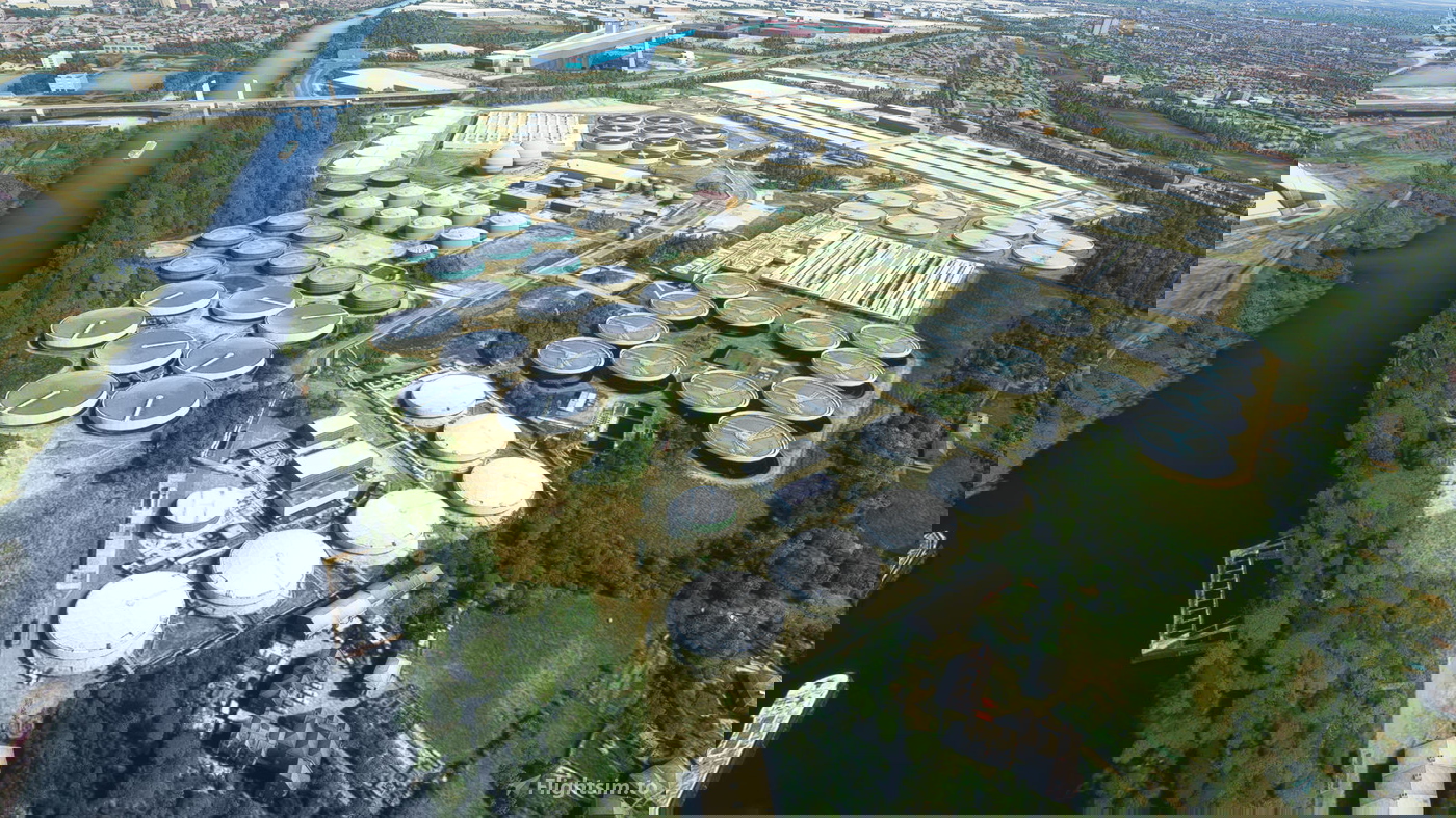 EGCB Barton Surroundings hand-crafted for Microsoft Flight Simulator | MSFS