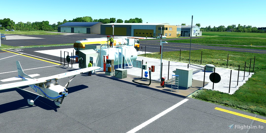 EHGG airport Groningen-Eelde, The Netherlands for Microsoft Flight ...