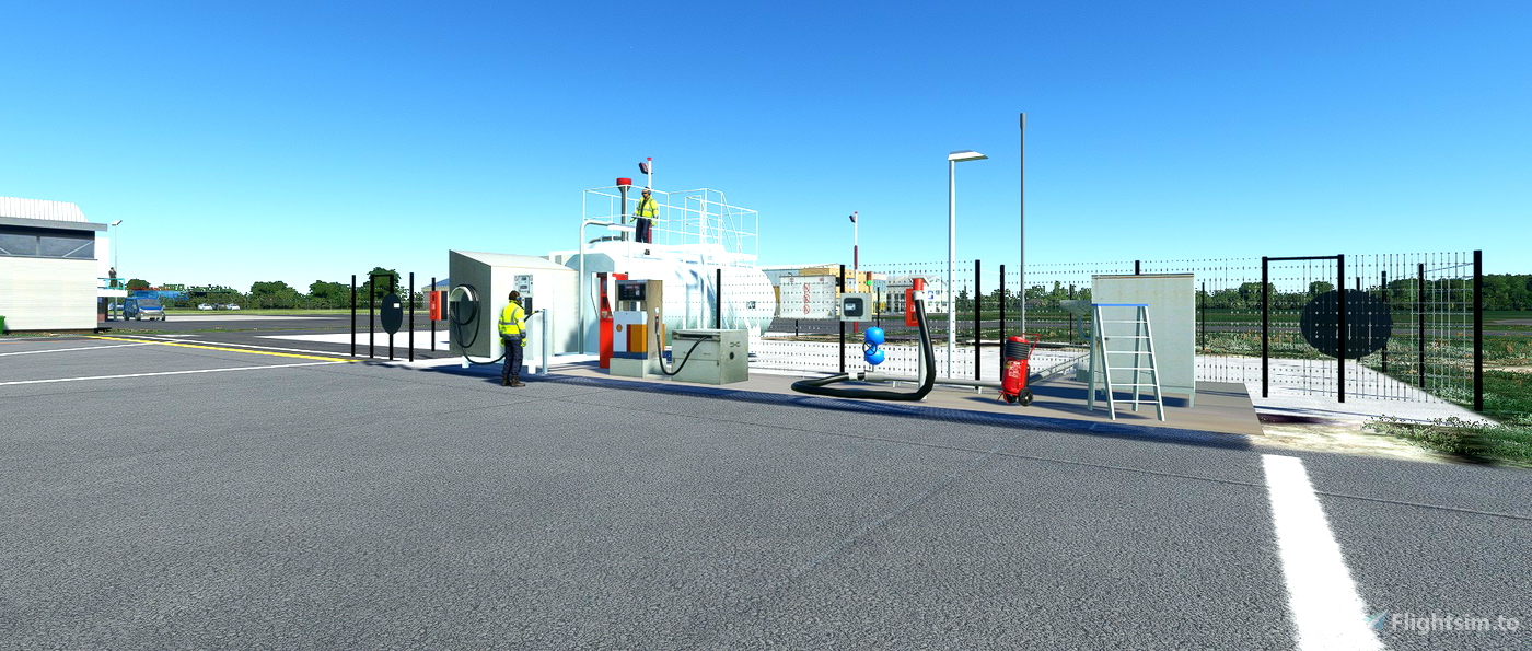 EHGG airport Groningen-Eelde, The Netherlands for Microsoft Flight ...