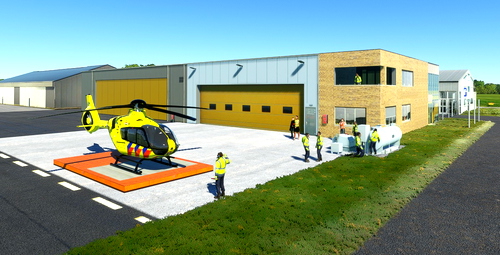 EHGG airport Groningen-Eelde, The Netherlands for Microsoft Flight ...