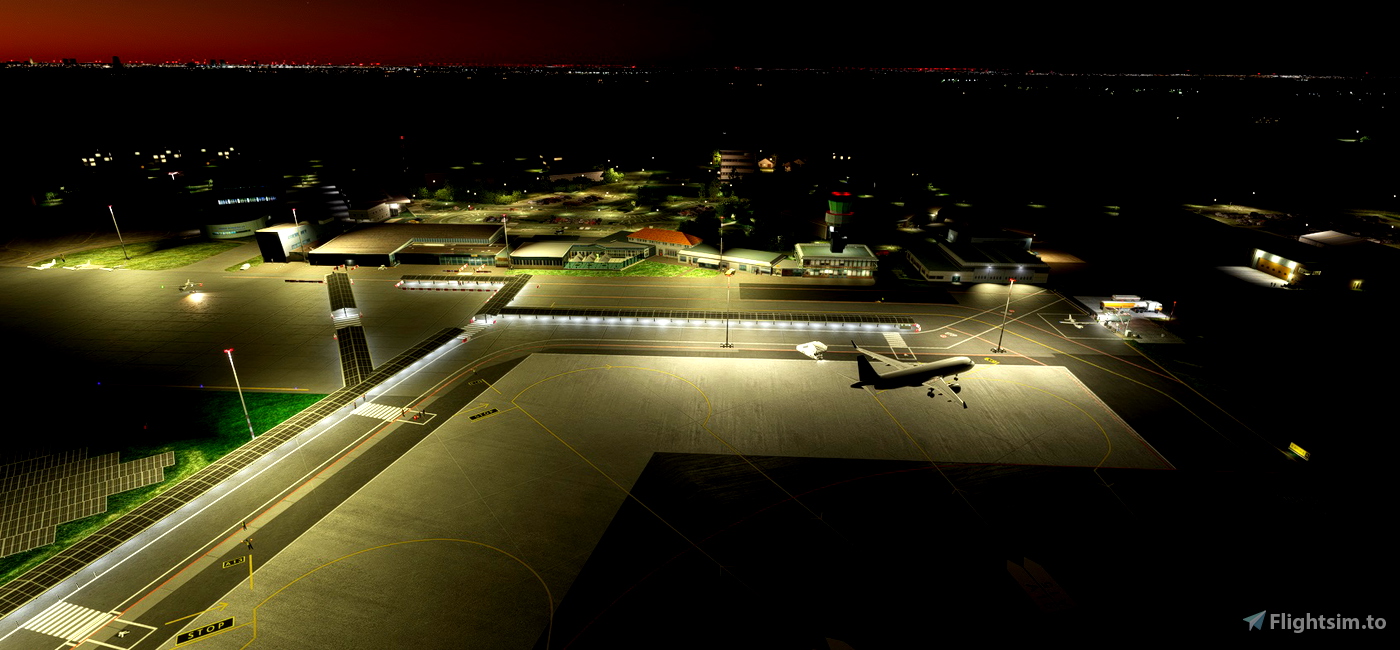 EHGG airport Groningen-Eelde, The Netherlands » Microsoft Flight Simulator
