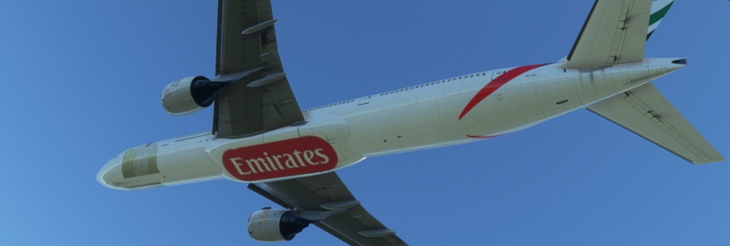 EMIRATES ZAYED 777-300 for Microsoft Flight Simulator | MSFS