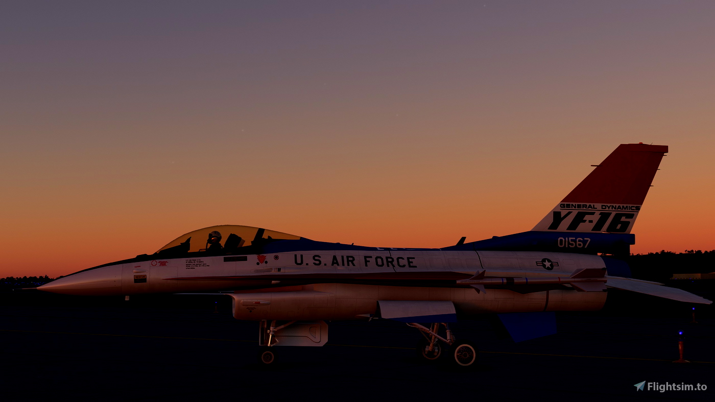 F-16 Prototype Package » Microsoft Flight Simulator