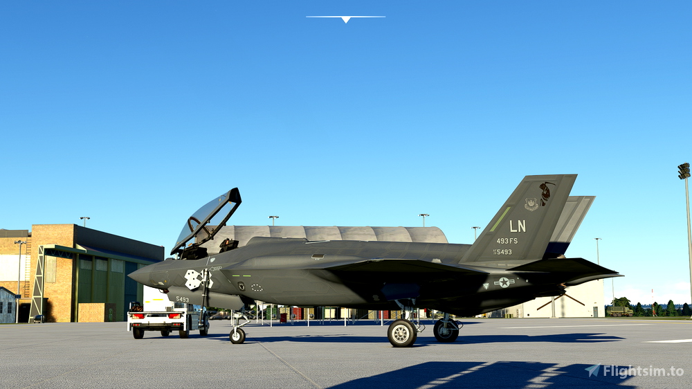 F-35A Lightning II - 493rd FS for Microsoft Flight Simulator | MSFS
