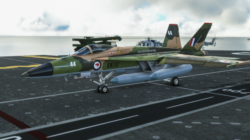 F/A-18 Super Hornet Liveries for Microsoft Flight Simulator | MSFS