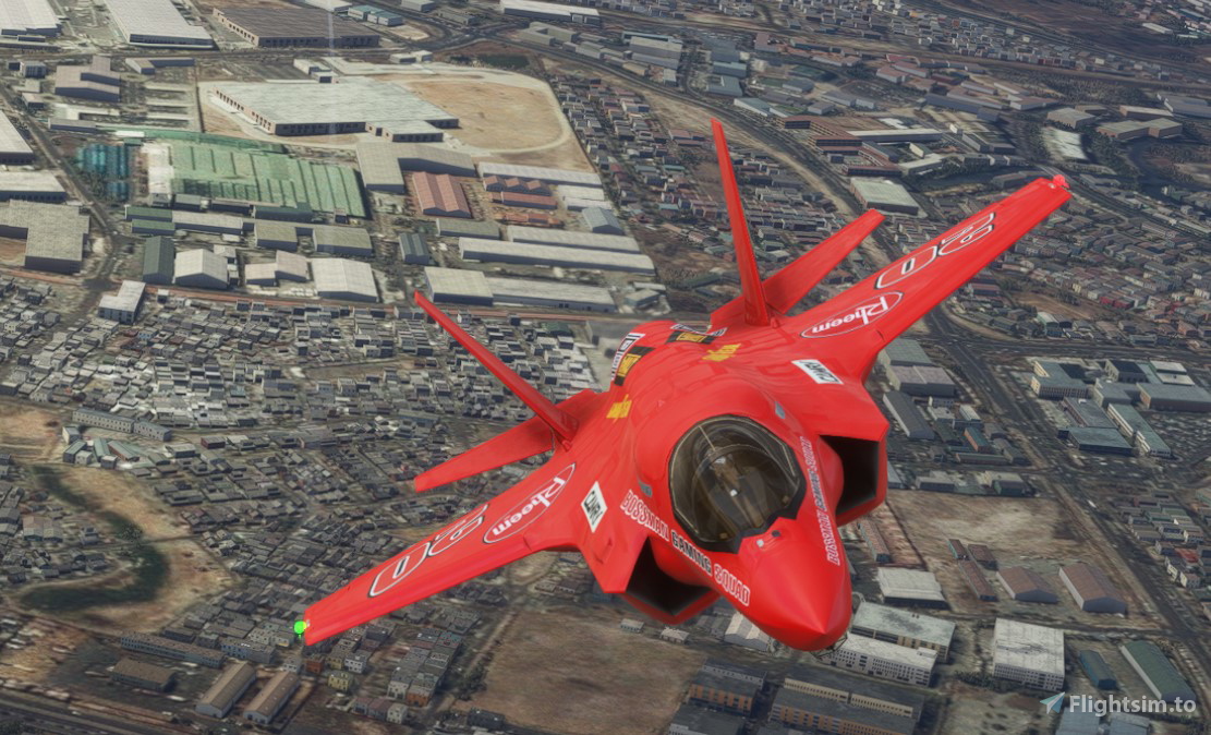 F35 NASCAR 20 LIVERY for Microsoft Flight Simulator | MSFS