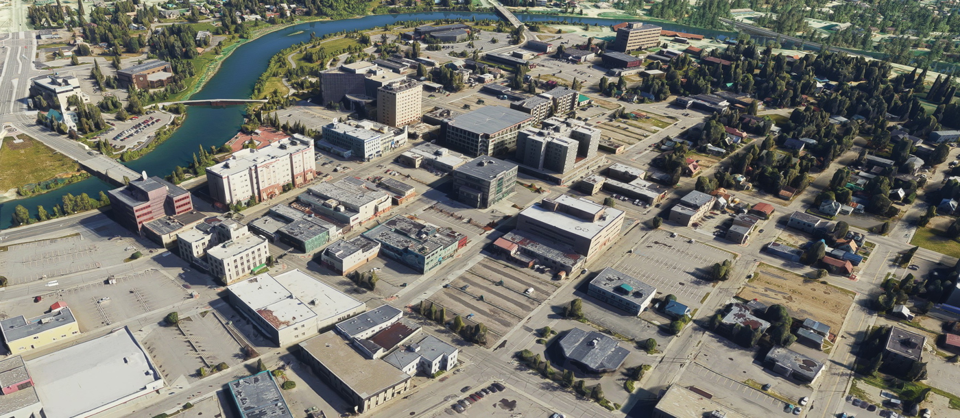 Fairbanks - AK - USA per Microsoft Flight Simulator | MSFS