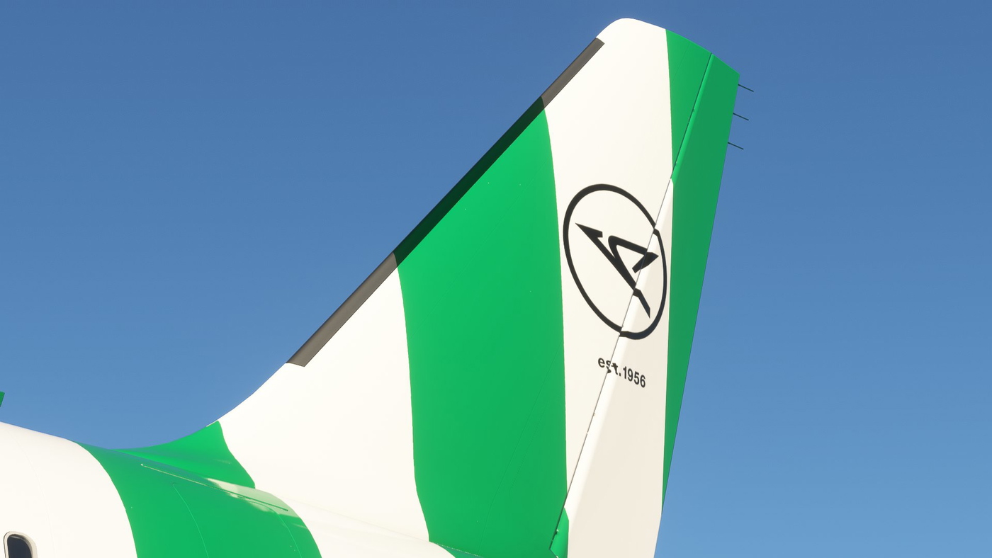 [A32NX] FBW A320 Condor new Livery 2022 Green Stripe 8K för Microsoft ...