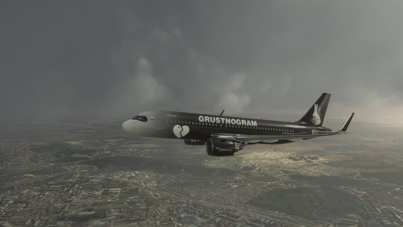 [A32NX] FBW A320 Grustnogram for Microsoft Flight Simulator | MSFS