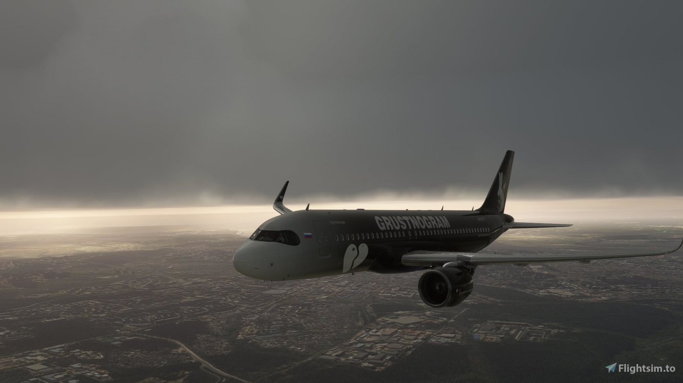 [A32NX] FBW A320 Grustnogram for Microsoft Flight Simulator | MSFS