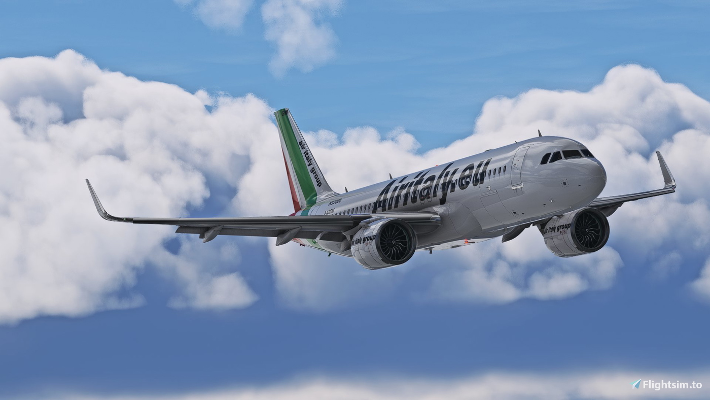 [FBW A32NX] AirItaly.EU old and dirty livery for Microsoft Flight ...