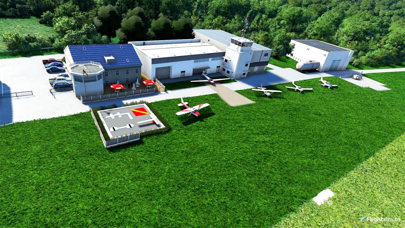 Flugplatz Blomberg/ Borkhausen EDVF for Microsoft Flight Simulator | MSFS