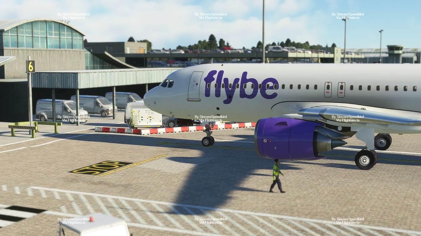 Flybe 2.0 | Asobo A320neo [Fictional] for Microsoft Flight Simulator | MSFS