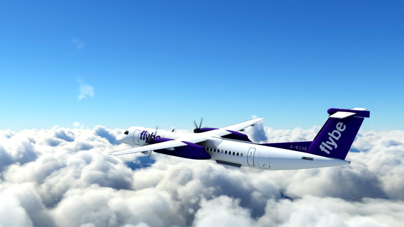 Flybe Q400 - "New Livery" pack for Microsoft Flight Simulator | MSFS