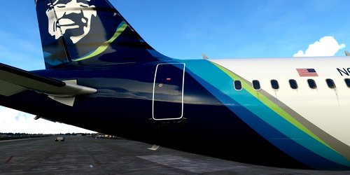 [A32NX] FlyByWire | Airbus A320neo Alaska Airlines N638VA Dirty in 8k ...