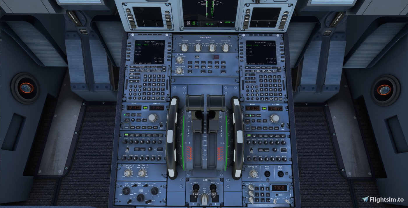 A32nx Mcdu FlyByWire A32NX First Officer View Für Microsoft Flight