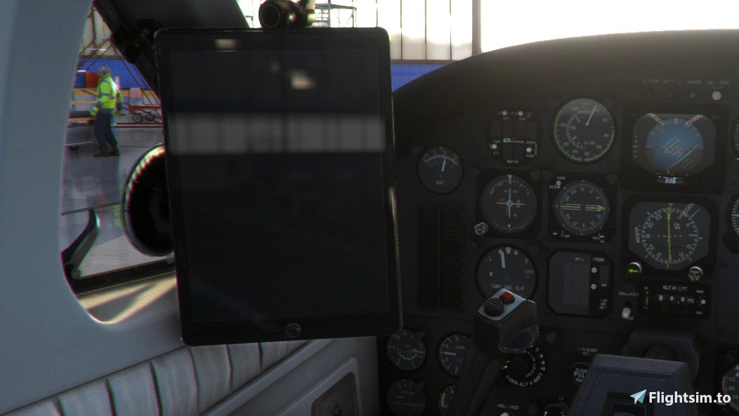 Flysimware Cessna C414 Chancellor - Grey Interior + Different Panels ...