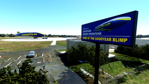 Goodyear Blimp Base for Microsoft Flight Simulator | MSFS