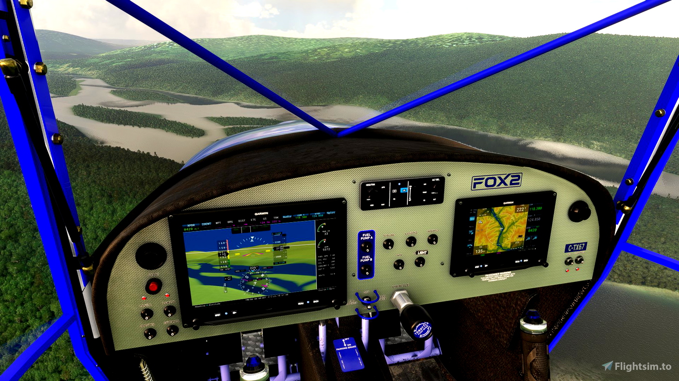 GTN750 on Secondary Display, Engine readout on Primary » Microsoft ...